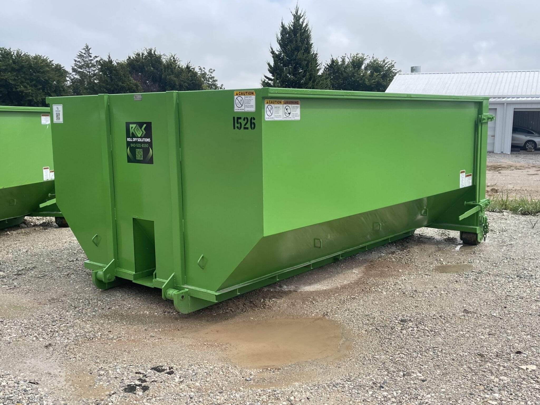 15 Yard Dumpster Rental in North Texas - Roll Off Solutions